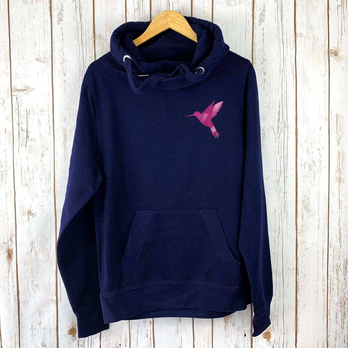 Cowl Neck Hoodie - Leopard Star Cowl Neck Hoodie Sweatshirt – Betty Bramble