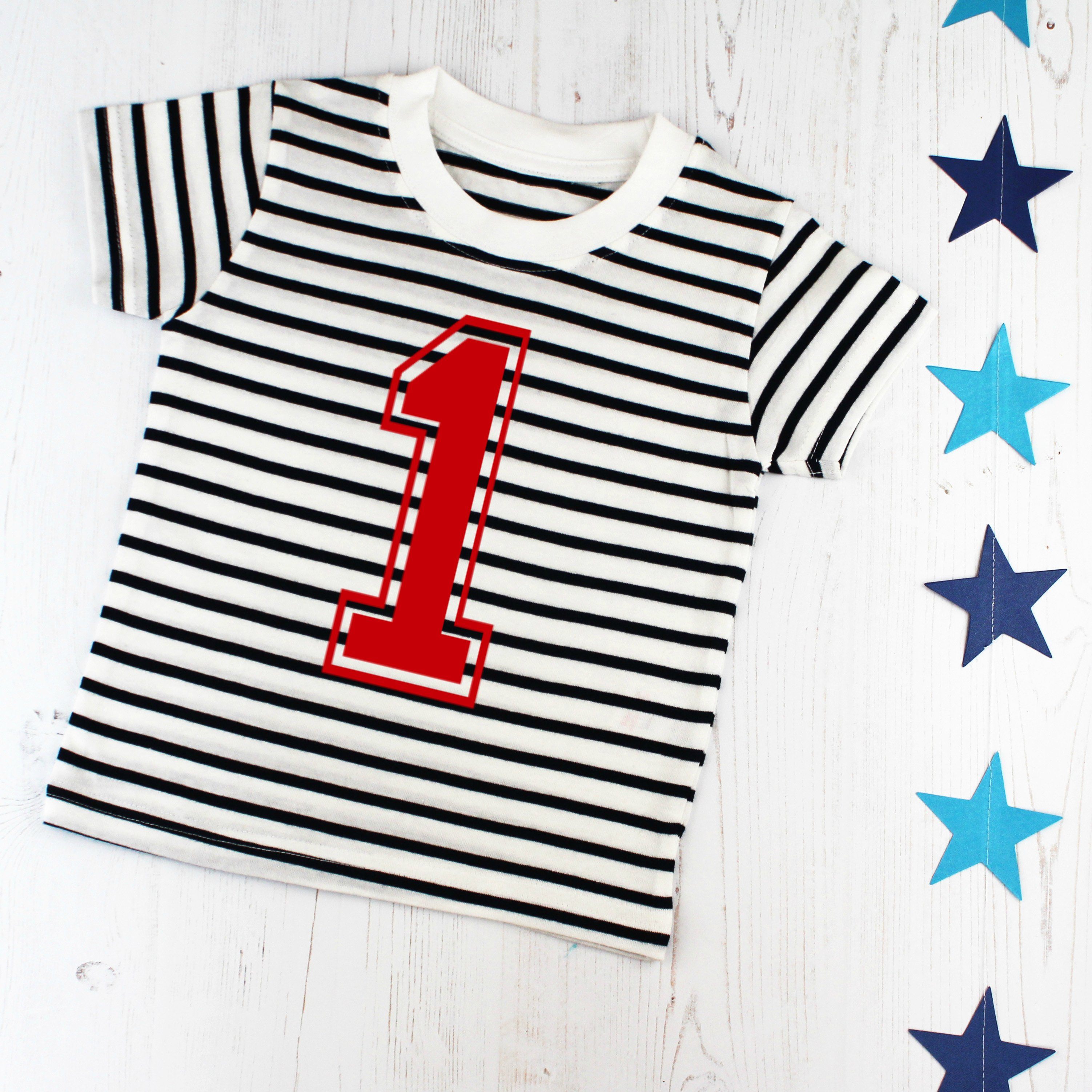 First Birthday T Shirt - 1st Birthday Top - Boys First Birthday Outfit ...